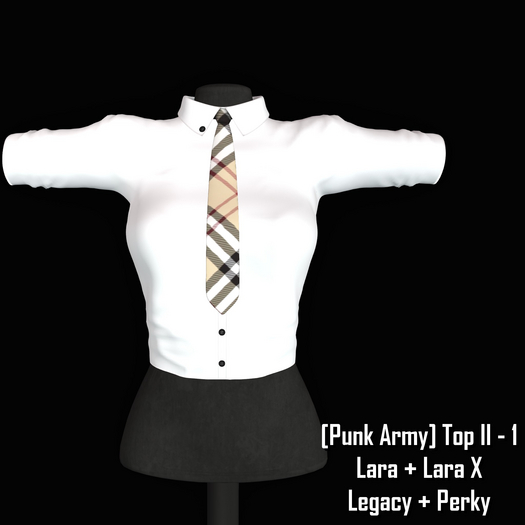 Second Life Marketplace - [Punk Army] Top II - 1